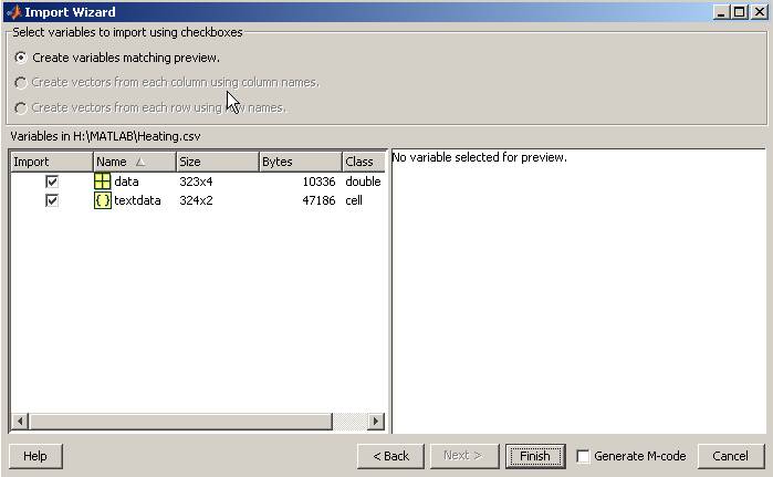 GETTING STARTED IN MATLAB (ver 1